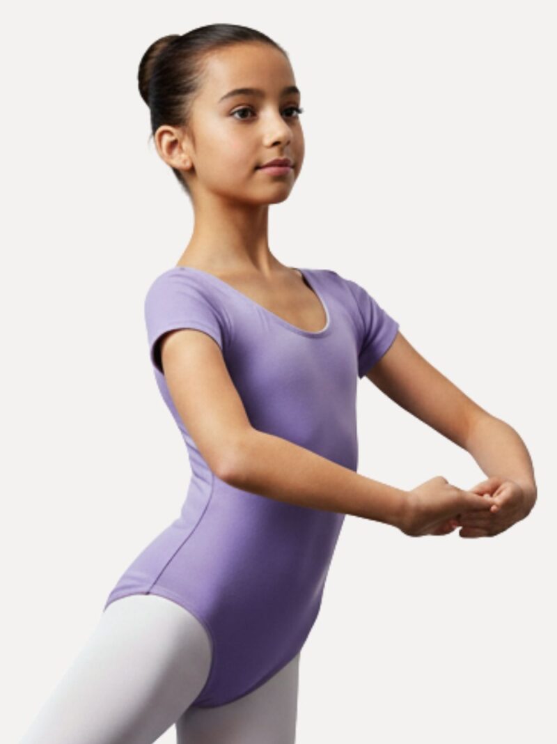 Justaucorps de ballet Radiance | Manches courtes | Violet lavande ...